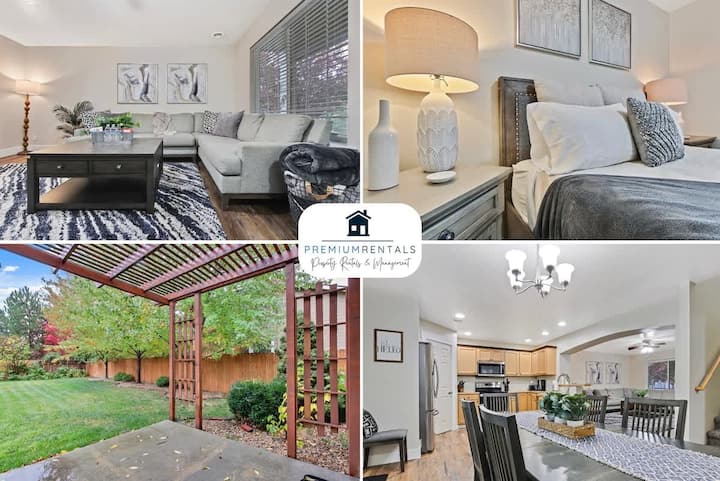 Stunning Remodeled Private Home Sleeps 16 - Boise