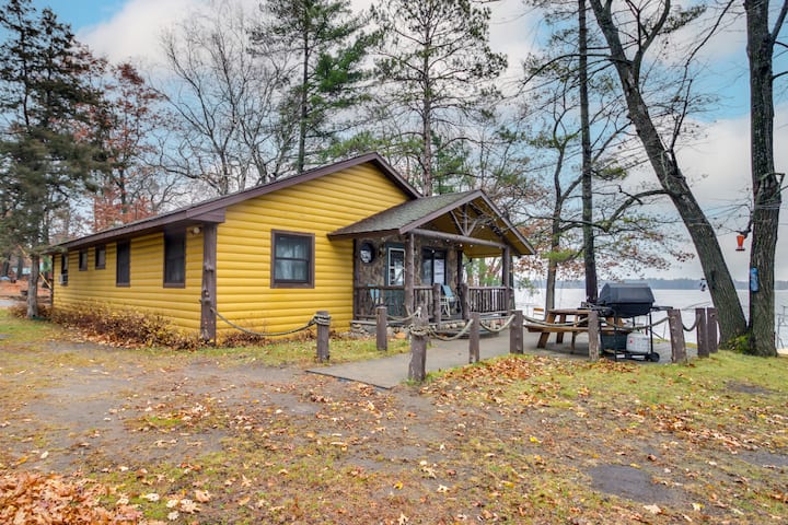 Scenic Cabin W/ Private Beach In Crosslake! - Crosslake, MN