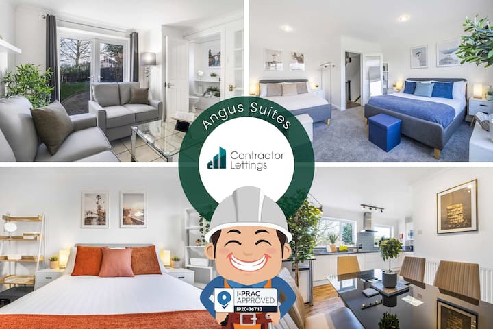 Modern And Elegant 4 Bedroom House | Angus Suites - Peterborough, Royaume-Uni