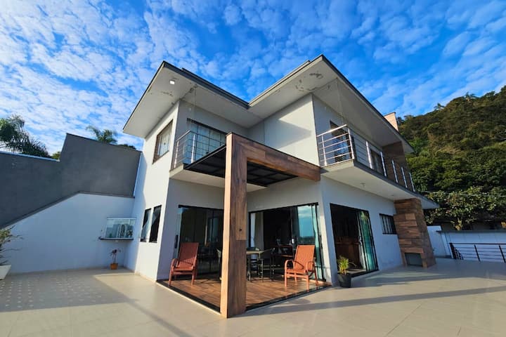 Pedaço Do Paraíso - Casa Da Colina -Praias&trilhas - Penha