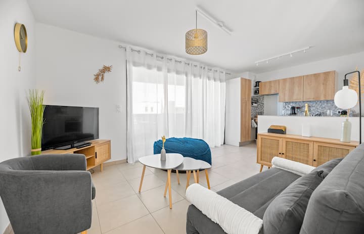 Le Nid Bleu - 3 éToiles - Modernité Calme - Aéroport Ajaccio Napoléon Bonaparte (AJA)