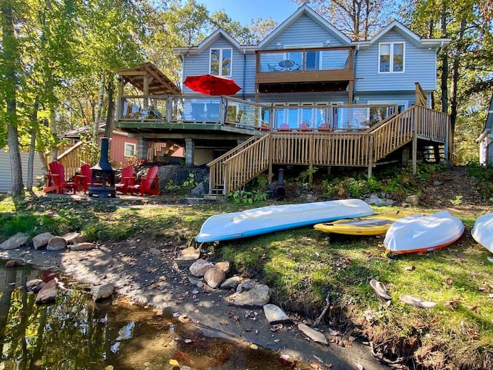Starlink, Pool Table, Firepit, Muskoka Waterfront - Gravenhurst