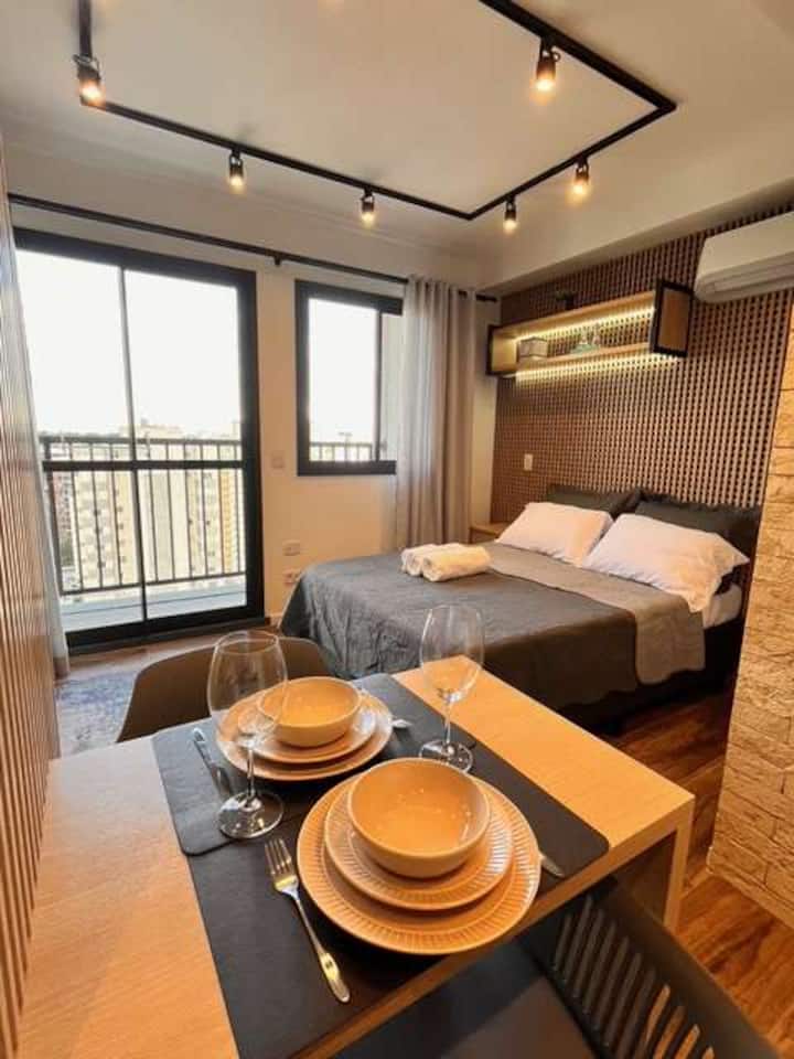 New Studio • Stylish • High Standard • Downtown - Curitiba