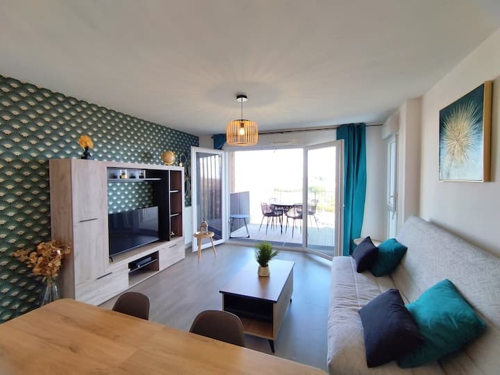 Appartement Maria, Vue Mer à 8 Km Des Chantiers - Saint-Nazaire