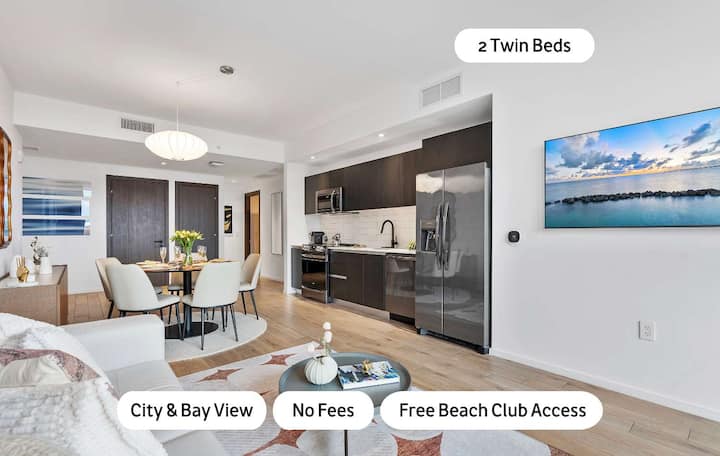 Mvr - Breathtaking Bay Views From Your Balcony! - Miami