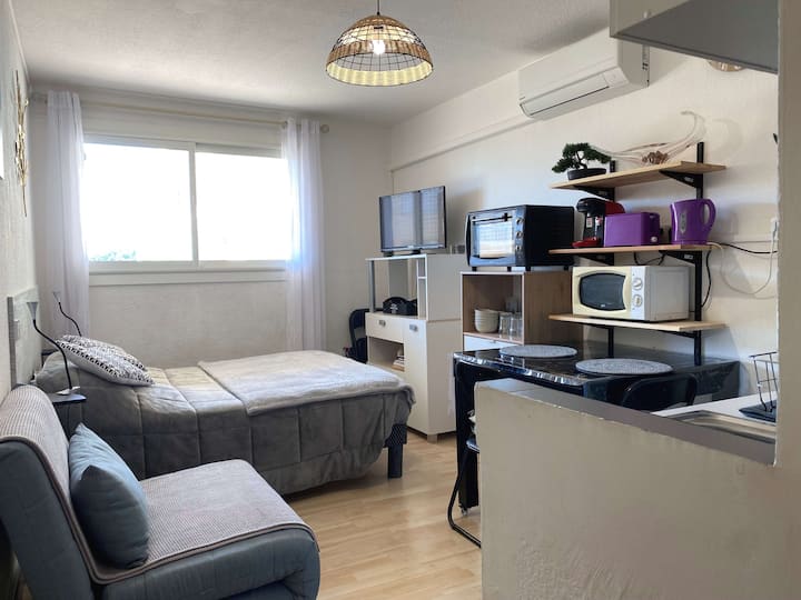 Studio Balaruc-les-bains, 1 Pièce, 2 Pers. - Balaruc-les-Bains