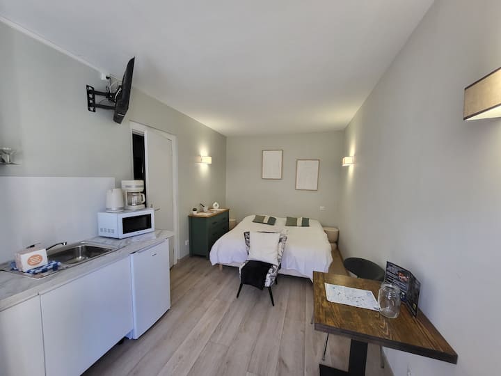 Studio Confort 5 Min Mer- Rez De Chaussée - Ambleteuse