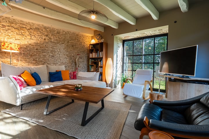 Gîte La Maison Dorée - Chaumière Pour 6 - Bretagne