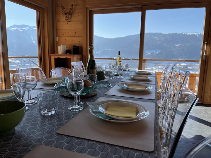 Chalet Célestine 7 Chambres - Sauna - Morillon