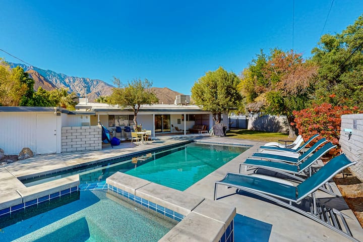 3br House W/mtn. View, Pvt. Yard, Walk To Downtown - Palm Springs, CA