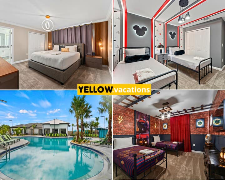 4bd Family Haven With Themed Rooms, Pool & Bbq! - Kissimmee, FL