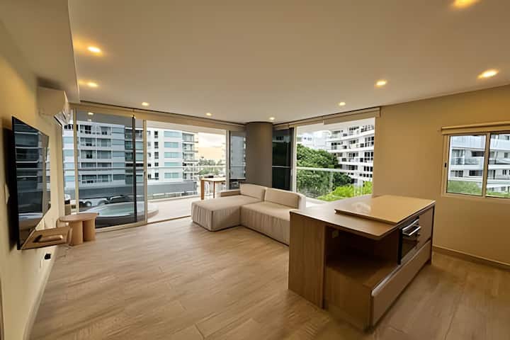 Apartamento Jacuzzi Privado Cerca A Playa 604 - Cartagena, Colombia