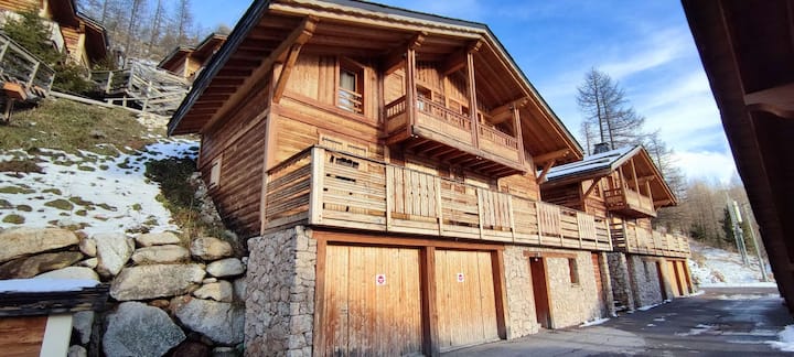 Luxurious South-facing Chalet With Panoramic View - Isola 2000