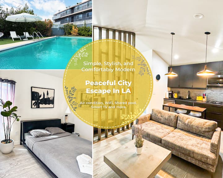 Charming Poolside Adu Near Sofi Stadium - Mk3-lad - Arlington Heights - Los Angeles