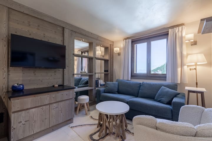 Grand Sud - Joli Deux Chambres Renové Au Pied Des - Méribel