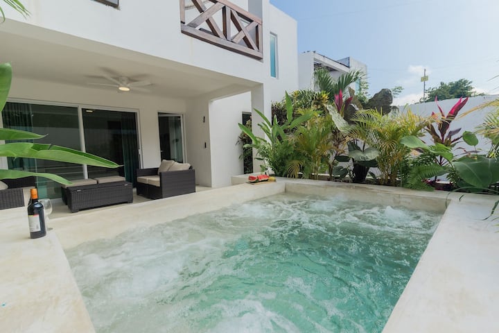 Private 2br Home With Plunge Pool | Quiet Area - Bacalar