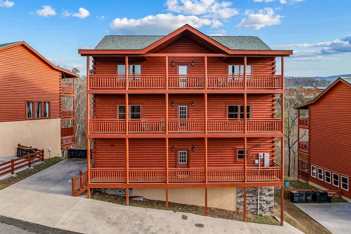 Springspecial Mtn View! Heatedpool, Theater~gamerm - Pigeon Forge