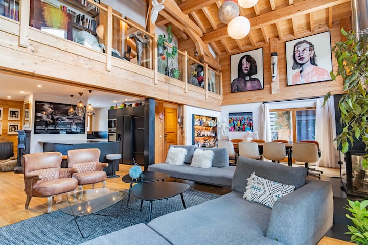 Magnifique Chalet Proche Des Pistes. - Chamonix-Mont-Blanc