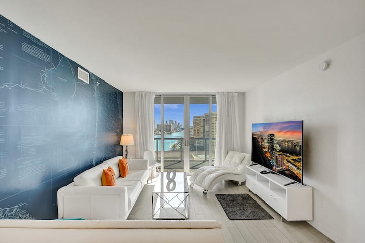 Classy 2-bedroom Apartment Resort Amenities 907 - Aventura