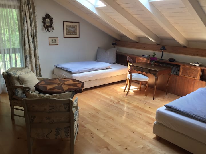 Villa Sawallisch, Doppelzimmer Fidelio - Chiemsee