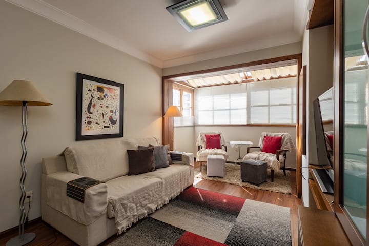 Apto Acolhedor 3d (1 Suíte) A 400m Da Rua Coberta! - グラマド