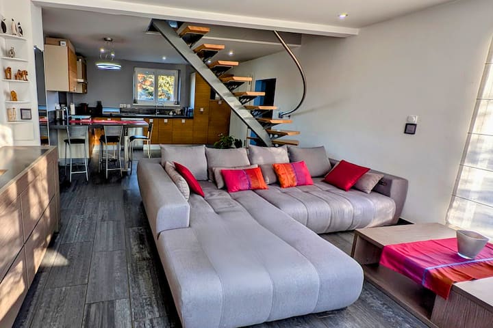 Maison 78m2, Garden, Private Parking - Le Parc du Petit Prince