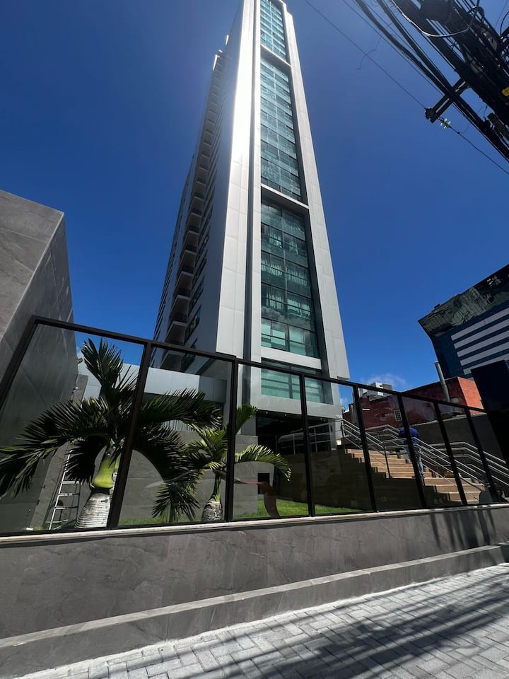 Apto Moderno: Estrutura Completa - Boa Viagem