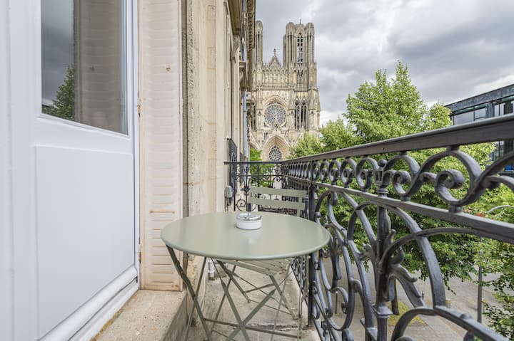 L'ange De La Cathédrale#cathédraledereims - Reims