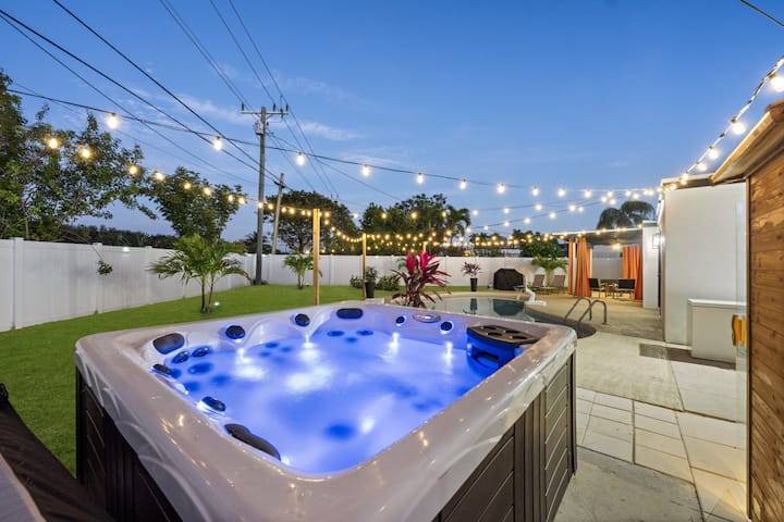 Luxury Recovery Retreat | Cold Plunge•sauna•pool - Roger Dean Chevrolet Stadium - Jupiter