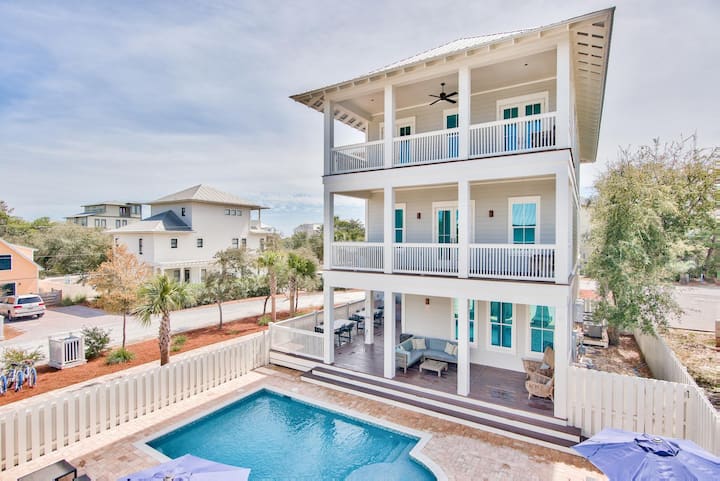 Pool | Lsv | Gulf & Lake Views | Elevator - Seagrove Beach, FL