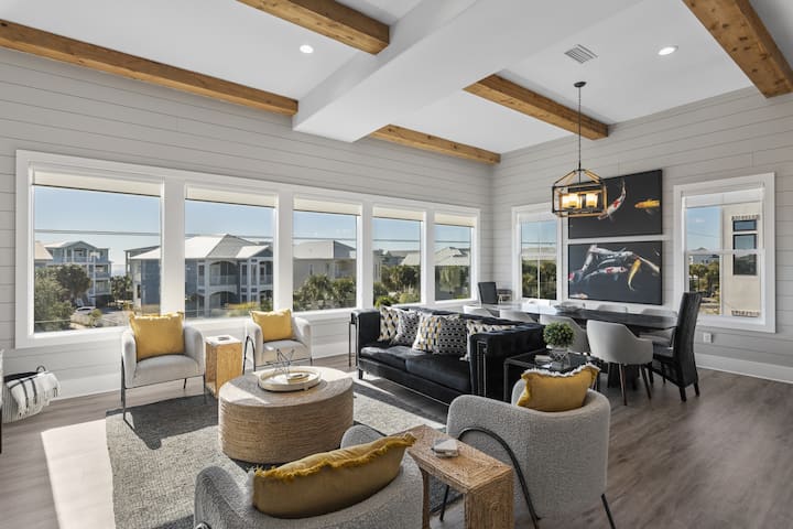 4 Shore - Private Pool! Lsv! 7 Adult Bikes! - Seagrove Beach, FL