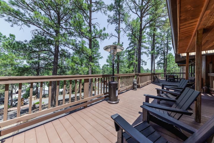 Sunsets & Lattes: Hot Tub/decks/views/mtn Luxury - Ruidoso, NM