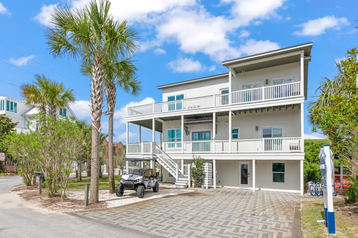 Walk To Beach & Gulf Views & Lsv - Seaside, FL