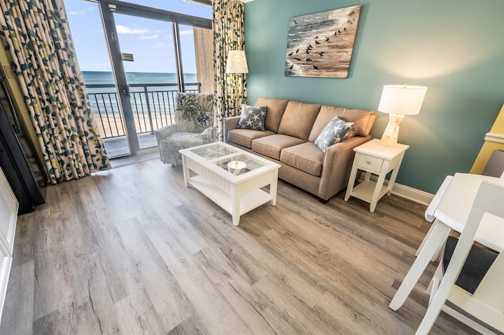New Ocean Front With, Great Decor Updated Kitchen! - North Myrtle Beach, SC