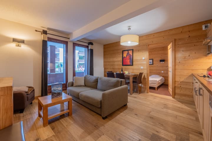 L'ours Bleu B01 - Ski In Ski Out - Happy.rentals - Vallorcine