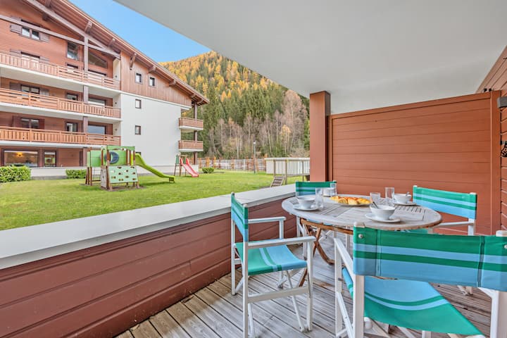 L'ours Bleu B01 - Ski In Ski Out - Happy Rentals - Vallorcine