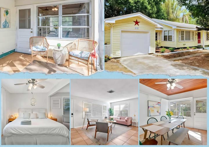 Downtown Sarasota 2br Cottage Near Siesta/lido Key - Sarasota, FL