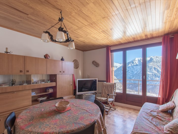 Vue Magnifique Pour Cet Appt 5 Pers Avec Balcon - Orcières