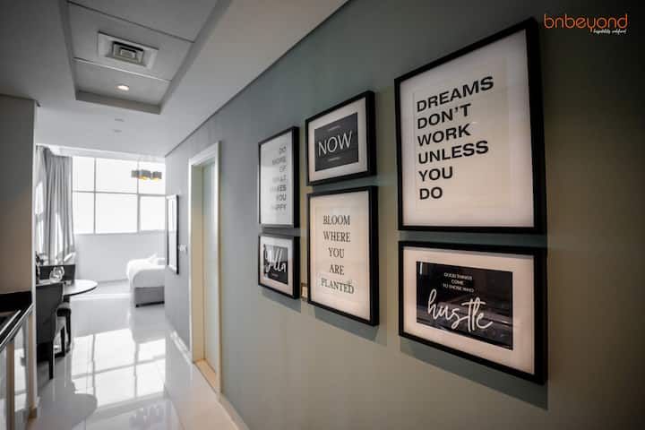 Bnbeyond | Quirky Studio Apartment In Damac Ghalia - Dubai