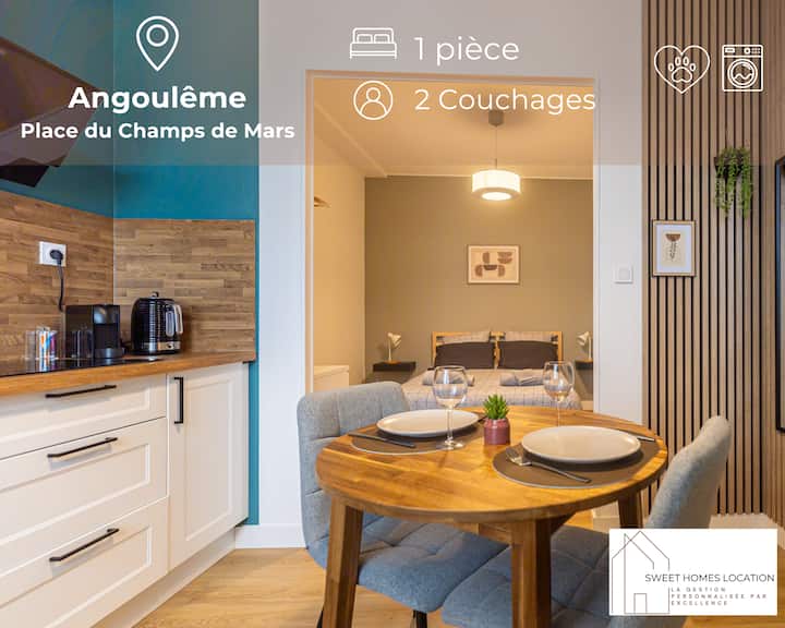 Studio Cosy Au Cœur D'angoulême I 2p Rdc - Angoulême
