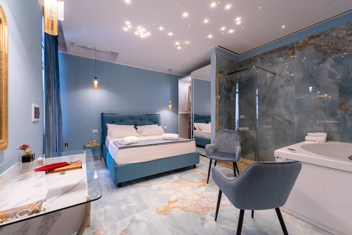 Acquamarine Room - Stapane Luxury Apartment - Gallipoli