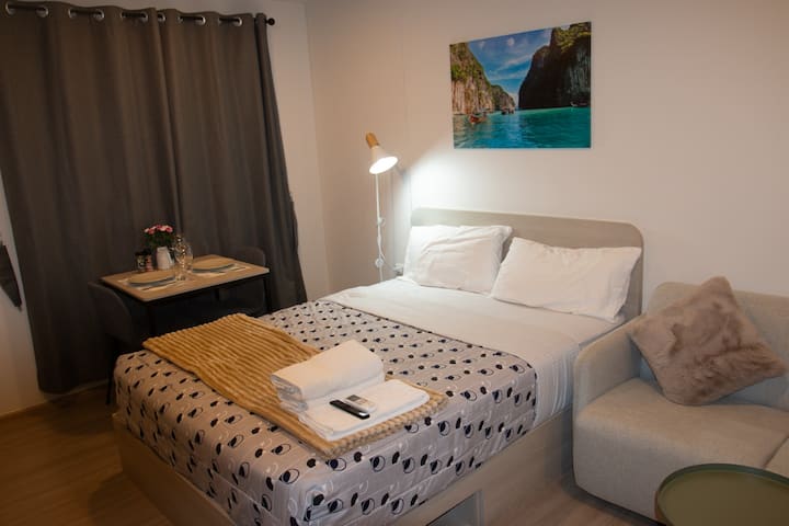 Modern 1br Studio • Pool • Gym • 1gbps Wifi - Phuket