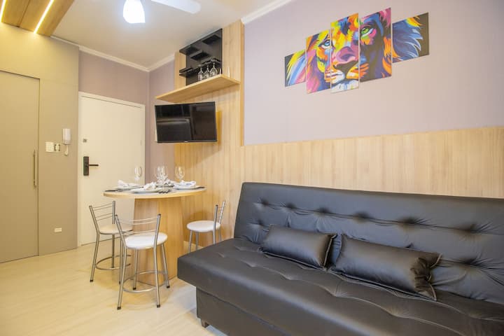 Prn18 - Próx Calçadão, Flat Charmoso, Garagem - Balneário Camboriú