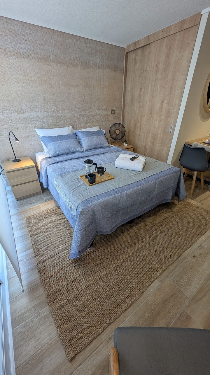 @Depto Studio Nuevo |Wifi| Metro Parque Bustamante - Santiago, Chile