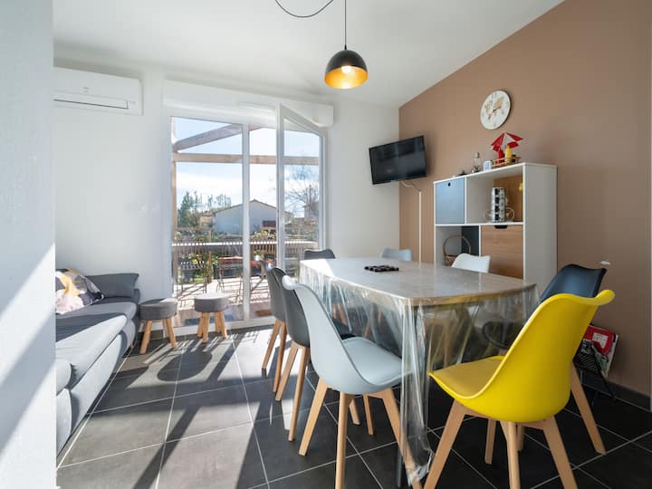 Villa Lumineuse 8 Pers, Jardin, Proche De La Mer - Valras-Plage