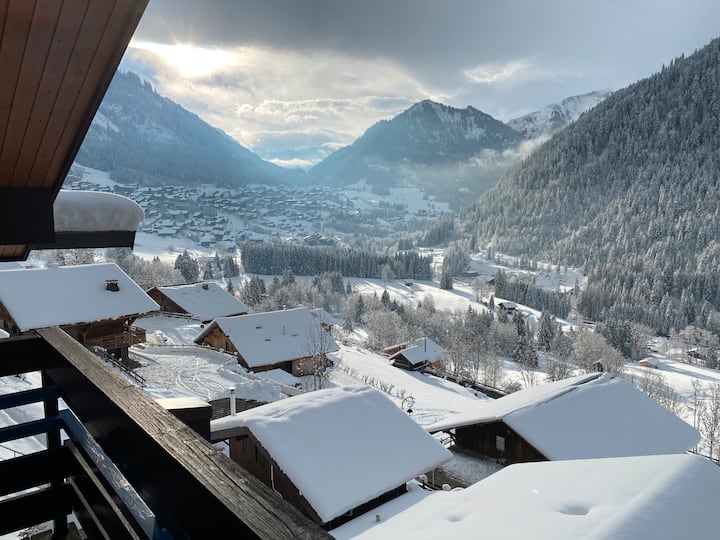 Chalet Châtel - Calme Et Spacieux - Thollon-les-Mémises