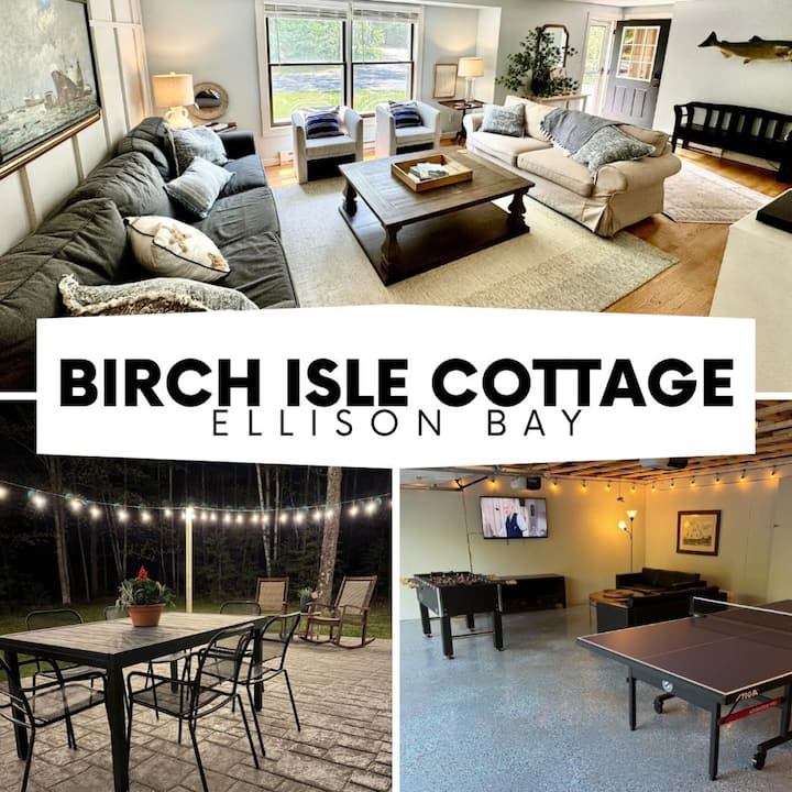 Modern Cottage -Near Sister Bay & Game Room - 도어 카운티