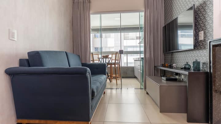 2q Apt, 1 En-suite - Next To Orion - Goiânia