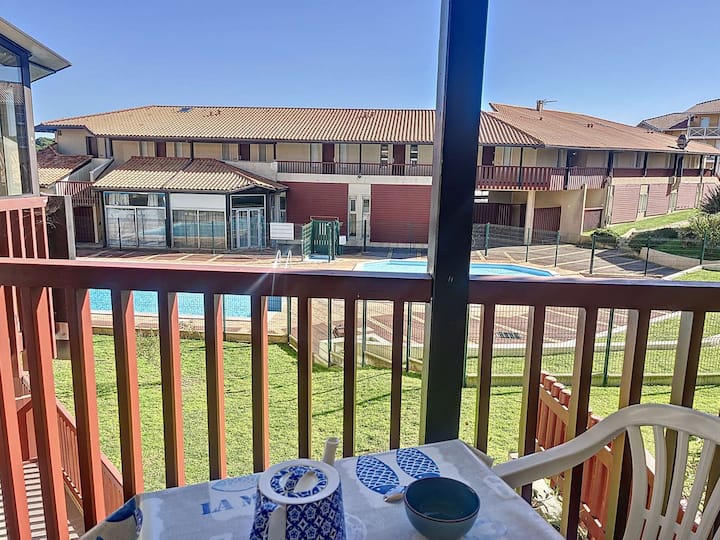 Flat For 4, Residence With Pool - Vieux-Boucau-les-Bains