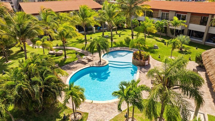 2 Min Walk To Eagle Beach W/ Pool, Gym & Spa - Aruba